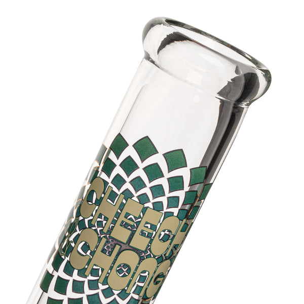 Cheech & Chong Glass 10" 7mm Thick Fibonacci Beaker Base Water Pipe ...