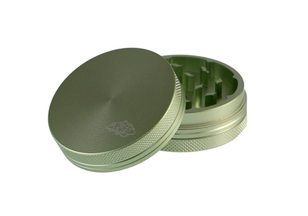 Puff Aluminium Grinders 2 Piece Large 2.5" - BC Smoke Shop