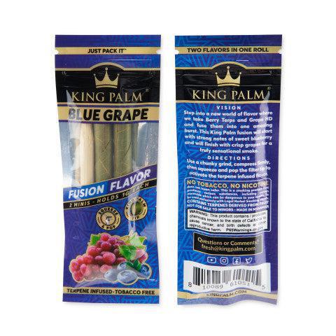 King Palm 2 Mini Rolls - Blue Grape - BC Smoke Shop
