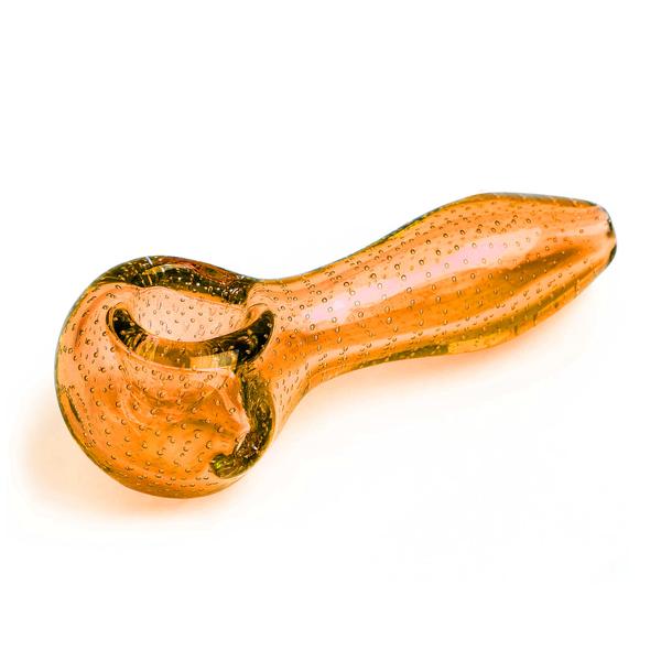Red Eye Glass 4" Bubble Trouble Hand Pipe - BC Smoke Shop