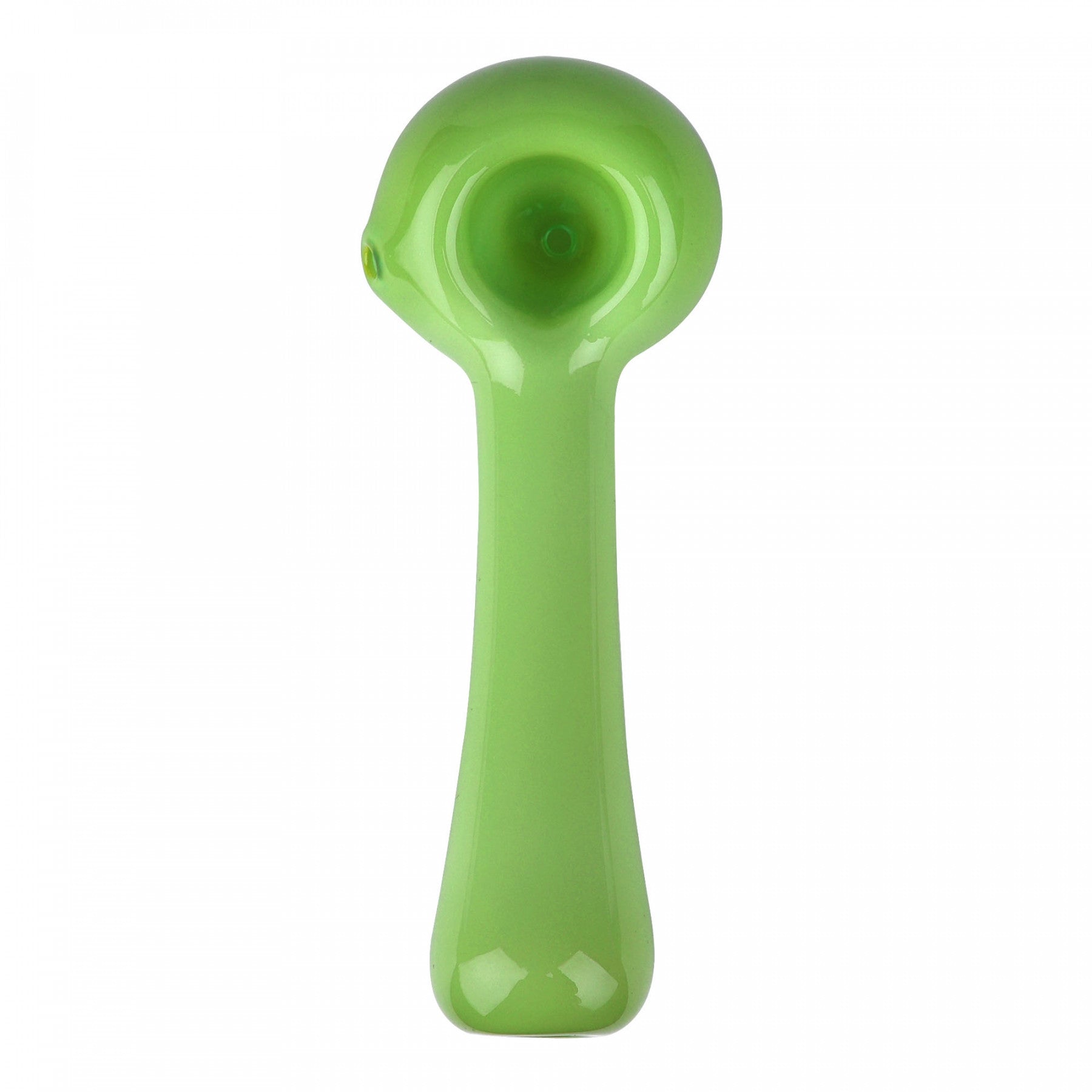 Red Eye Glass Solid Colour Spoon - BC Smoke Shop